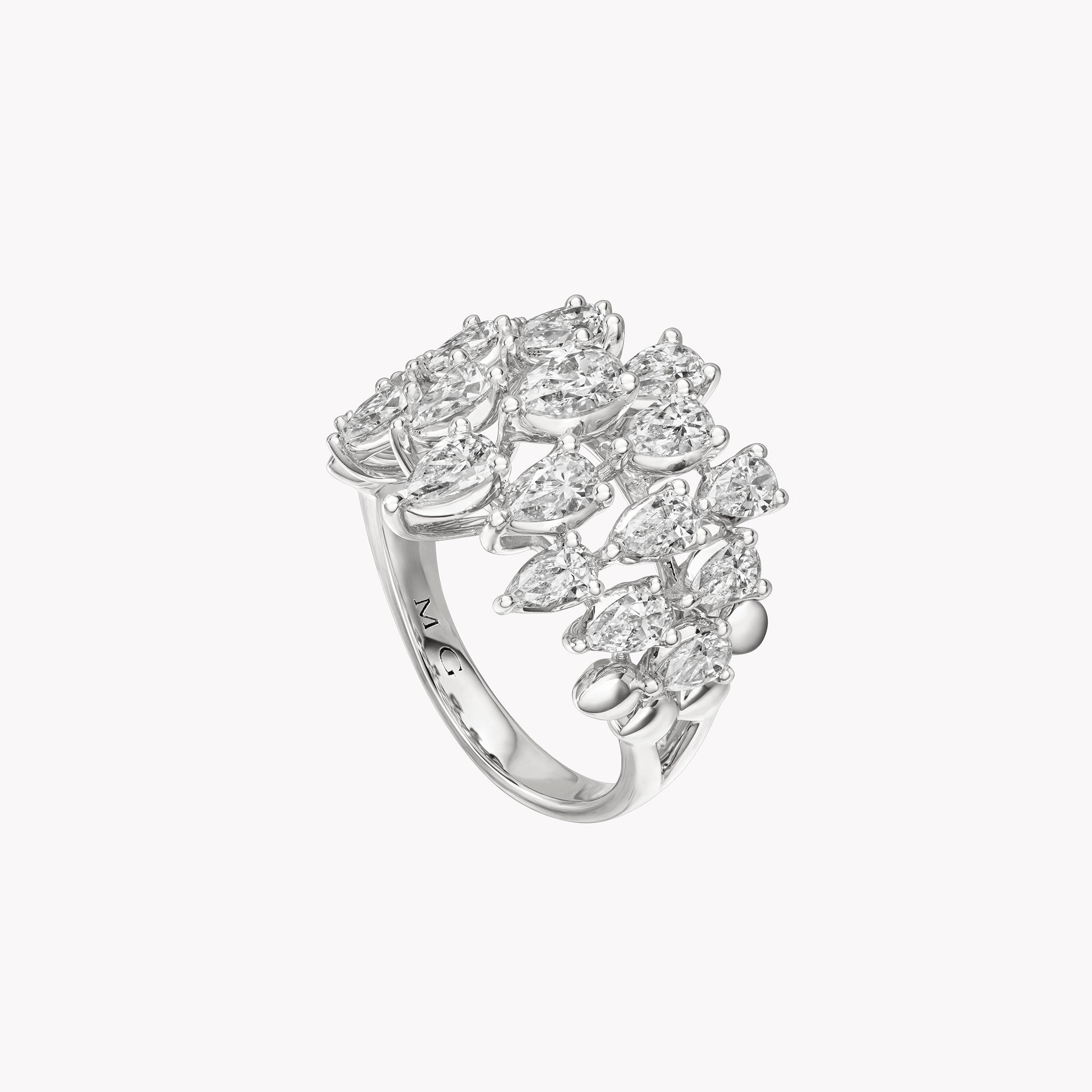 Material Good | Pear Shaped Diamond Ring